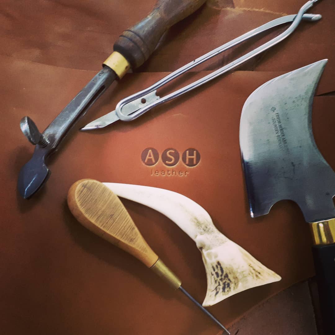 ASH leather